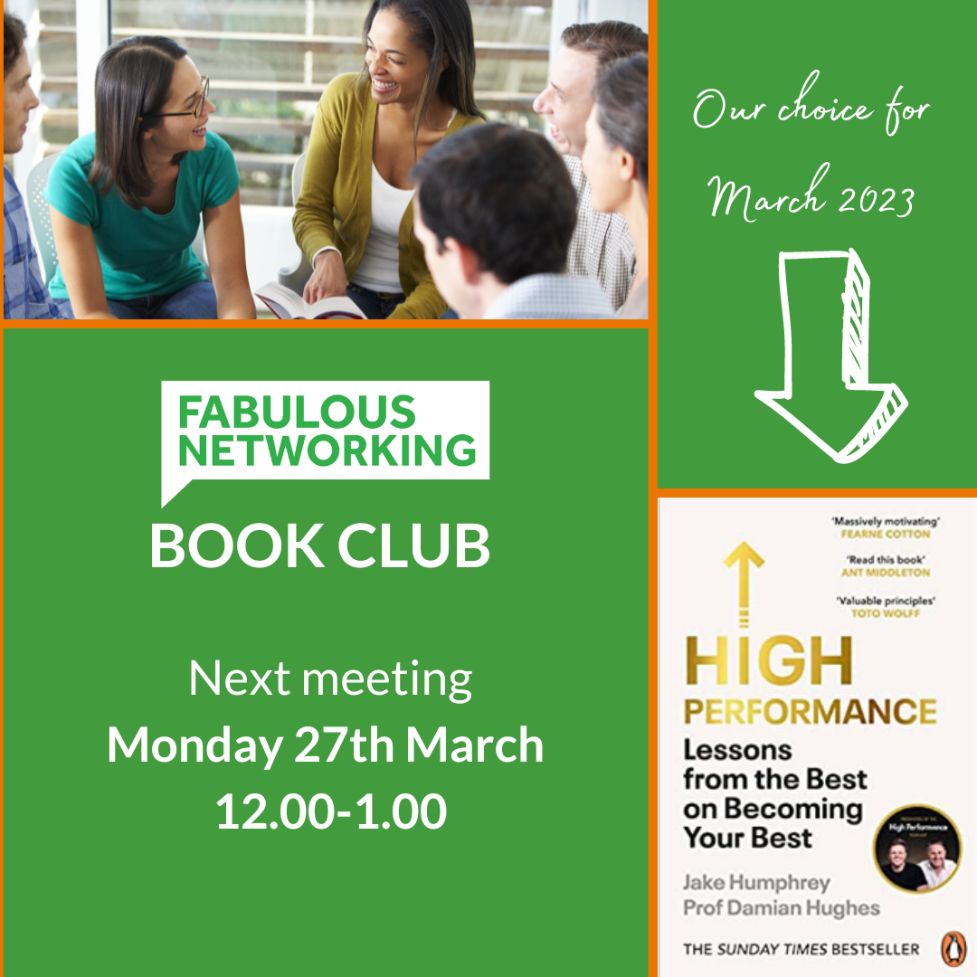 Book Club March 2023 - Fabulous Networking