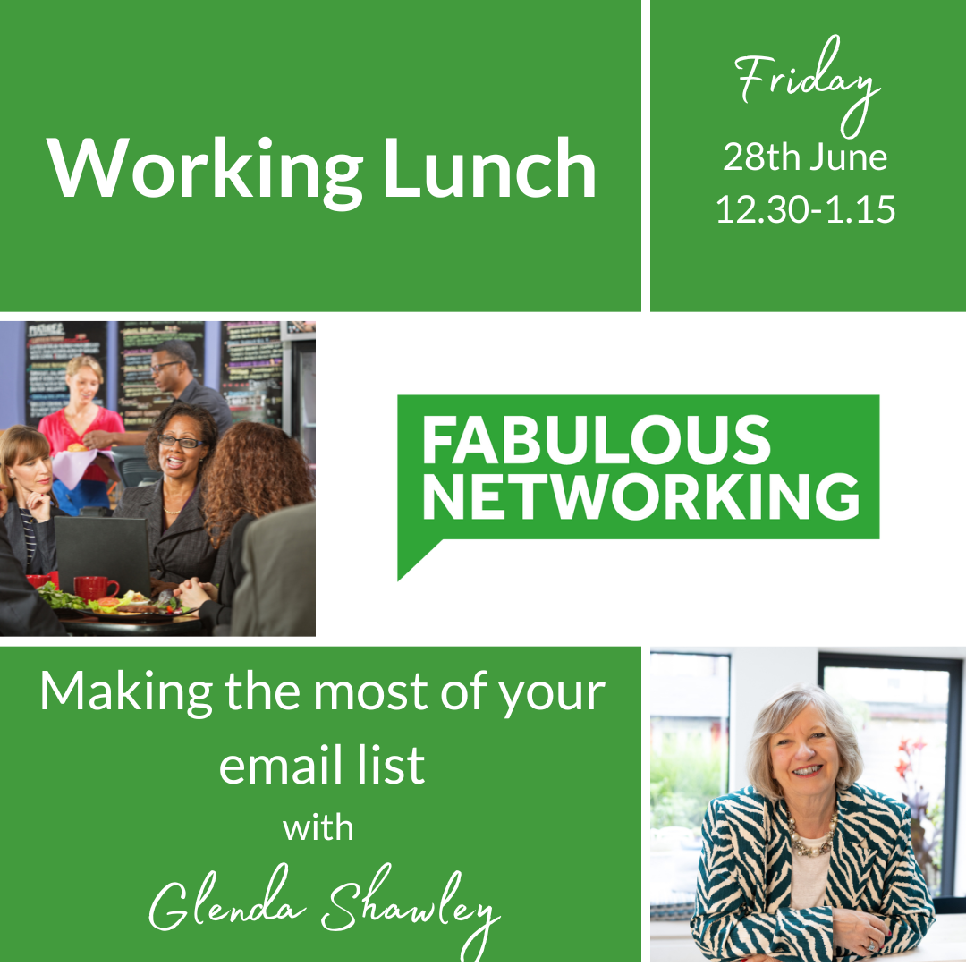 Working lunch 28th June 2024 - Fabulous Networking