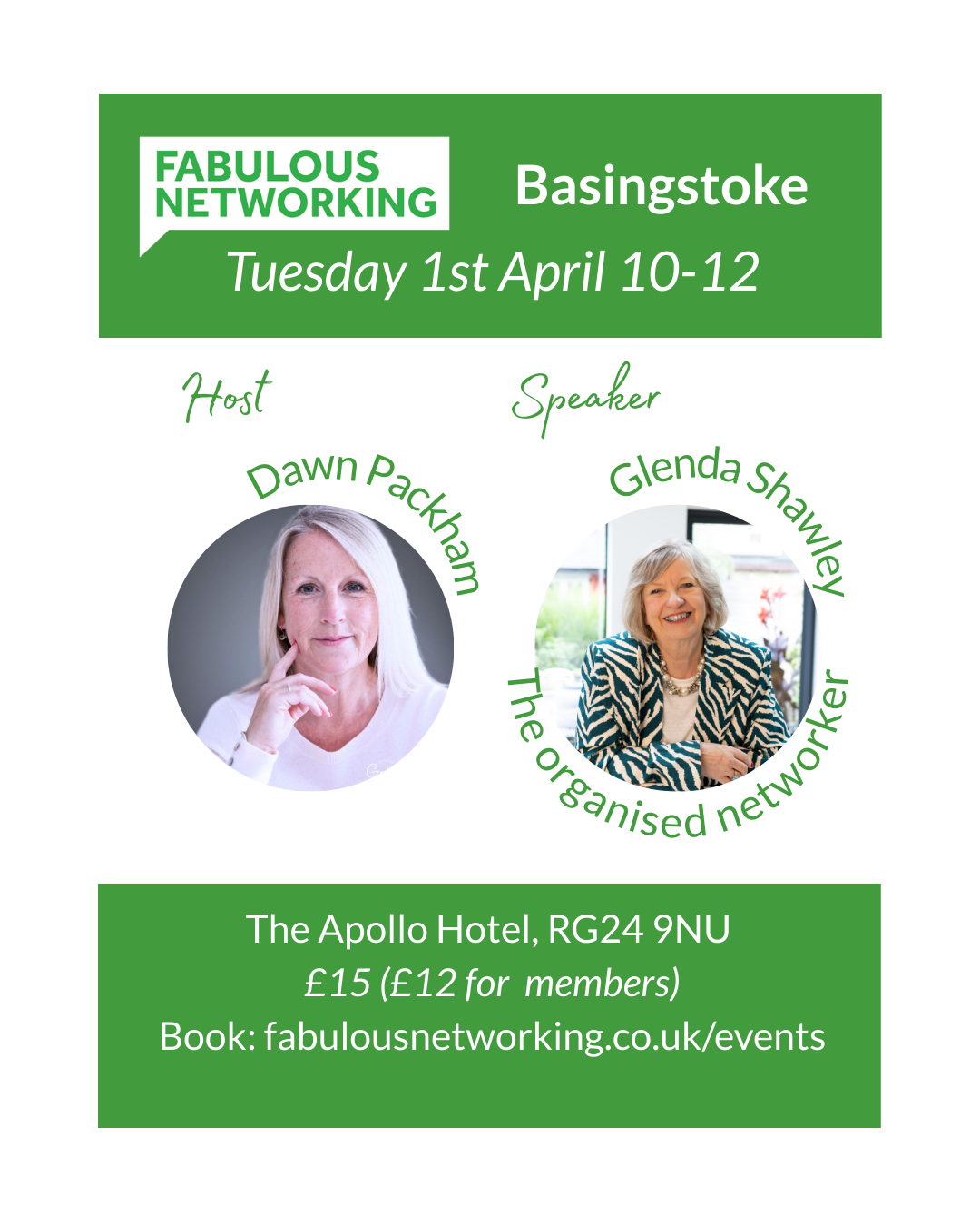 Basingstoke business networking in person 1st April 2025 - Fabulous ...
